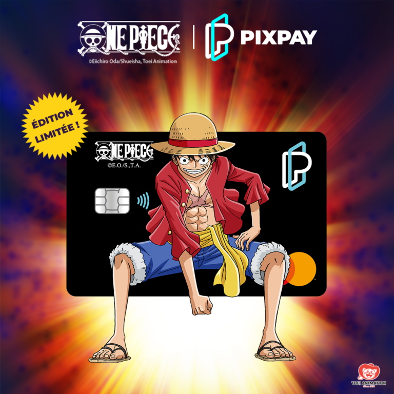 One Piece debit card by Pixpay for teenagers ! - Toei Animation